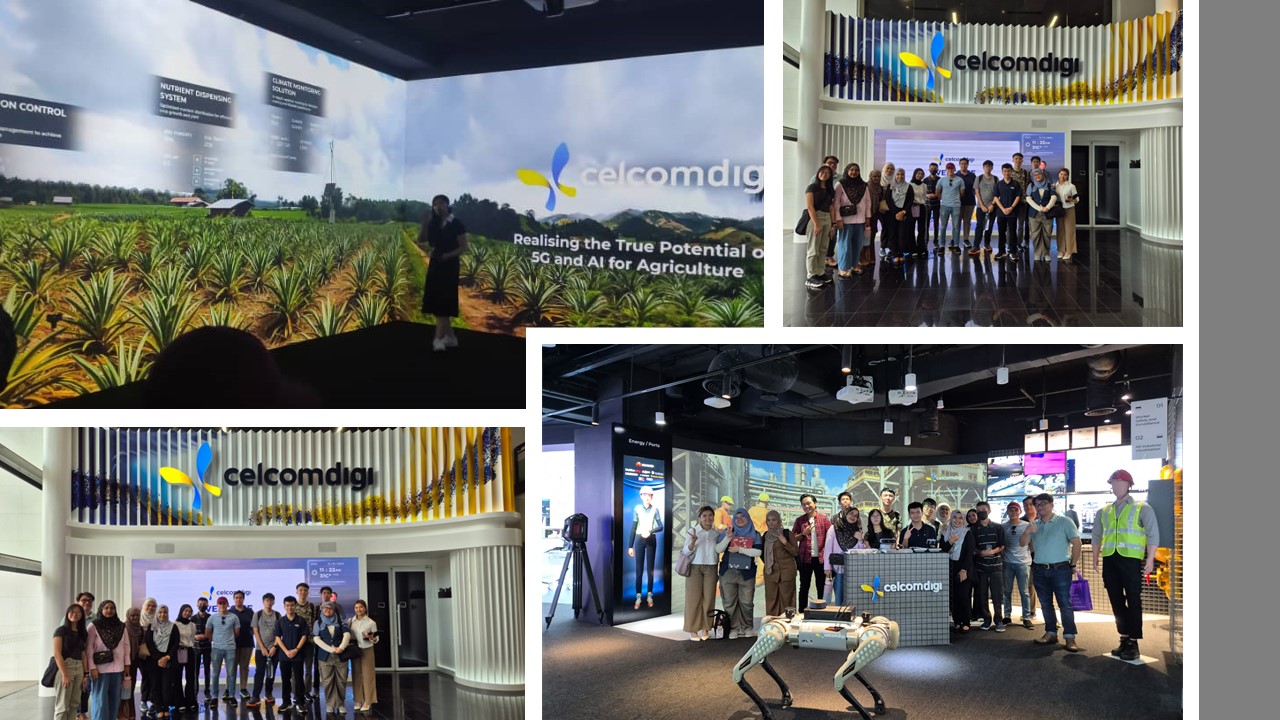 NEWS & CAREER | Where to get the latest news | Industrial visit Celcomdigi